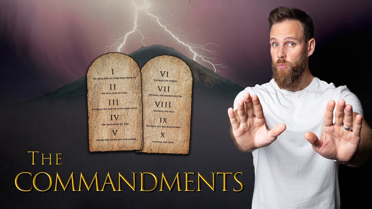 What are the 10 COMMANDMENTS of GOD in the BIBLE?? - YouTube