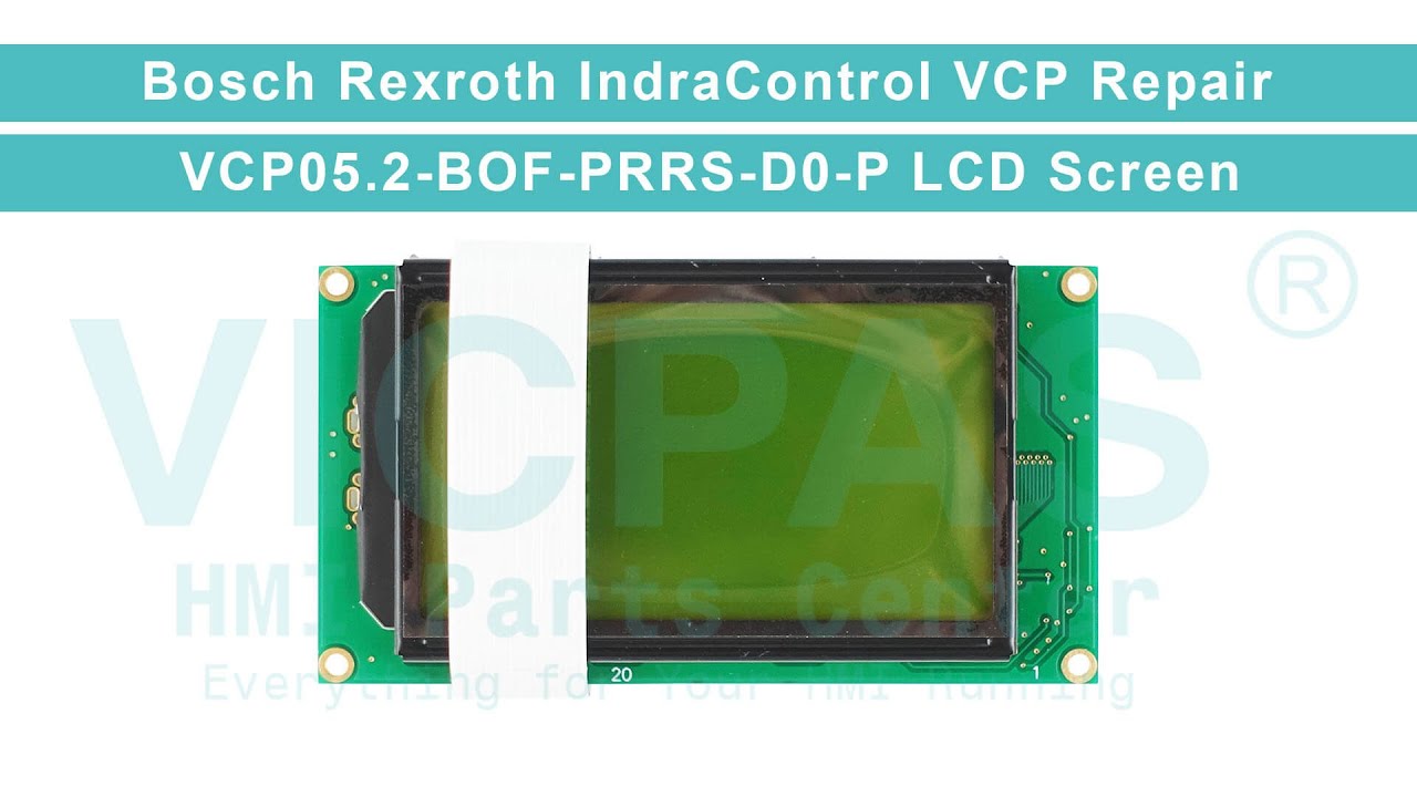 VCP05.2-BOF-PRRS-D0-P Bosch Rexroth IndraControl VCP LCD Display Screen ...