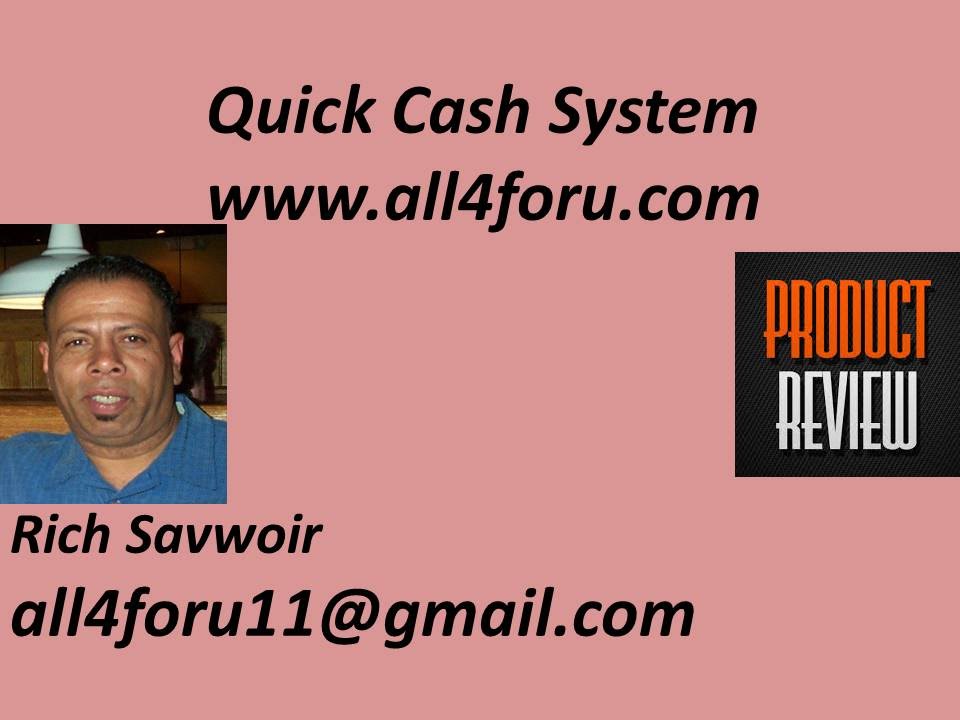 Quick Cash System Review, Is the Quick Cash System For You? - YouTube