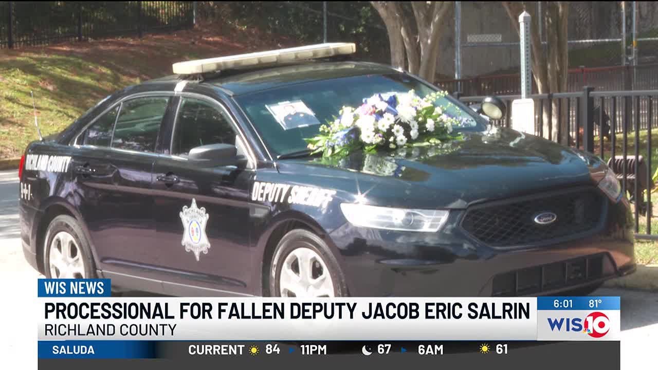 Processional for fallen RCSD deputy Jacob Salrin - YouTube
