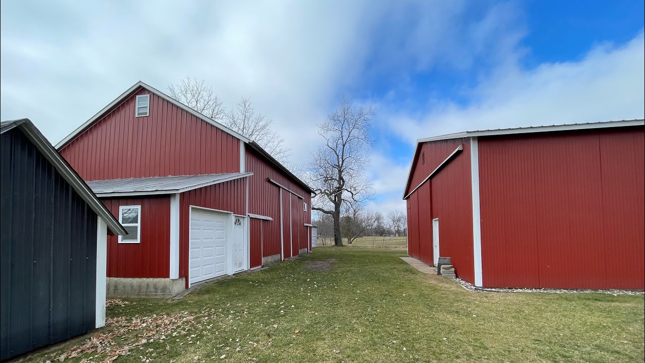 New House Tour Pt 2 barn tour - YouTube
