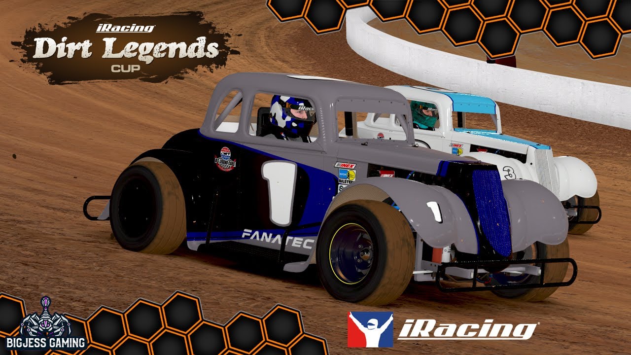 iRacing - "Dirt Week" - Dirt Legends Cup - Lanier National Speedway ...