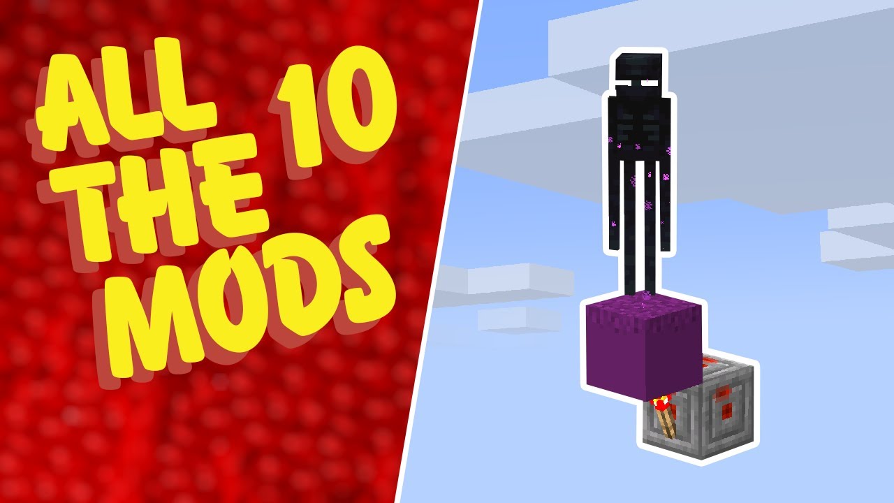 All The Mods 10 EP5 Super Simple Mob Farm but FASTER - YouTube