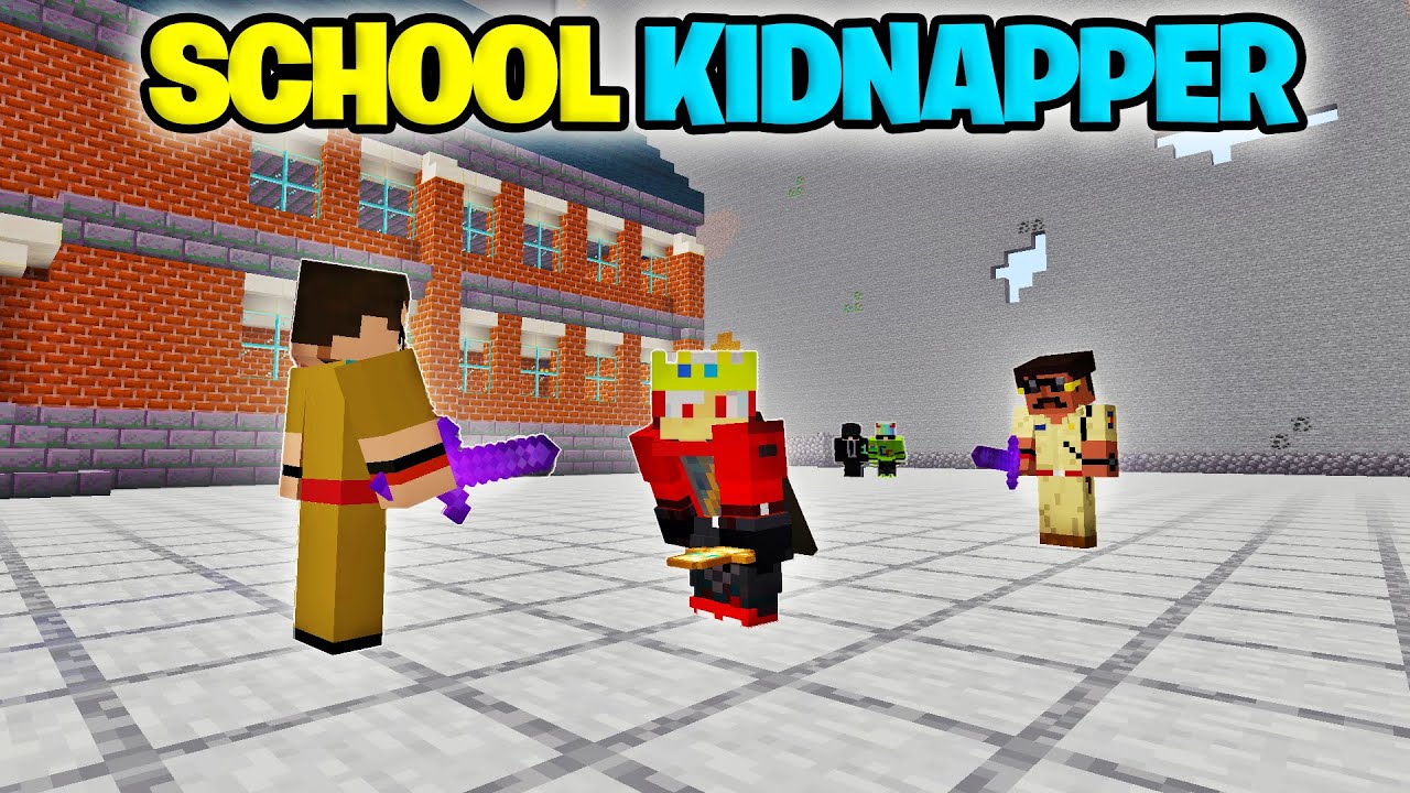Can We Find The Kidnapper of Our School On This Minecraft SMP Server ...