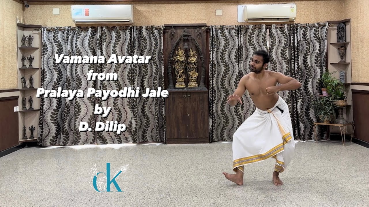 Vamana | Pralaya Payodhi Jale | Ashtapadi | Kuchipudi | D. Dilip ...