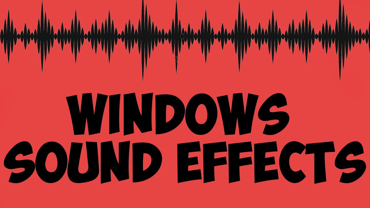 Windows sound effects (no copyright) - YouTube