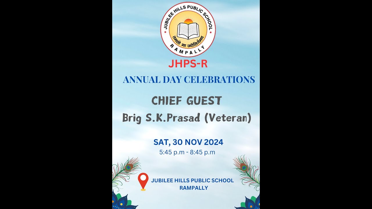 JHPS RAMPALLY ANNUAL DAY CELEBRATIONS 30-NOV-2024 - YouTube