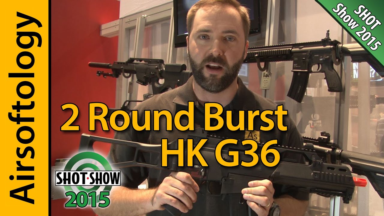 A G36 with 2 Round Burst! | Elite Force | Airsoftology - YouTube
