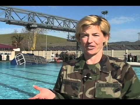 Amy Forsythe reports the new Dunk Tank is online at Camp Pendleton - 2005 - YouTube