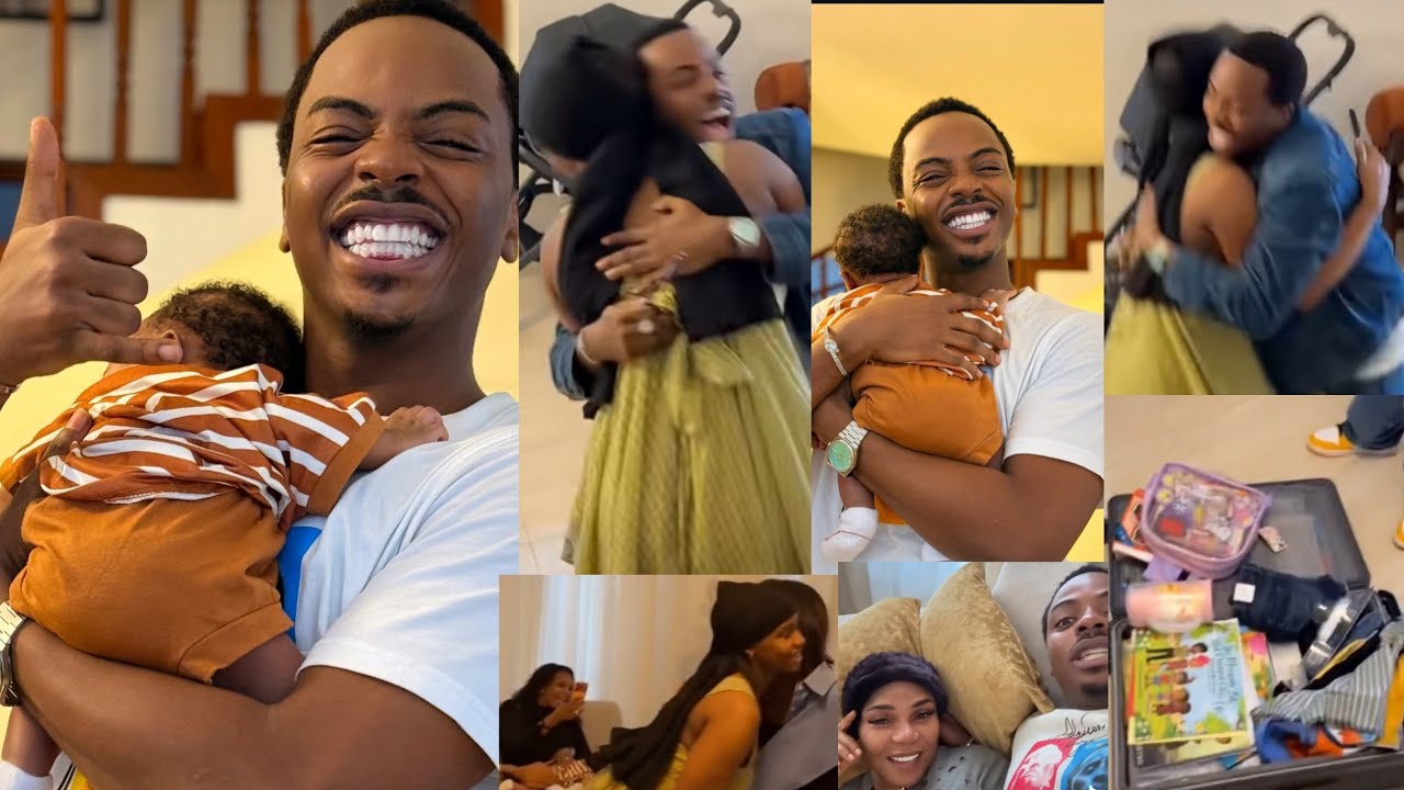 THE EMOTIONAL MOMENT ENIOLUWA FINALLY MET BABY RAKEEM & PRISCY OJO ...