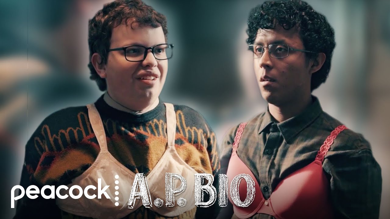How To Unhook A Bra: A Masterclass (Season 3) | A.P. Bio - YouTube