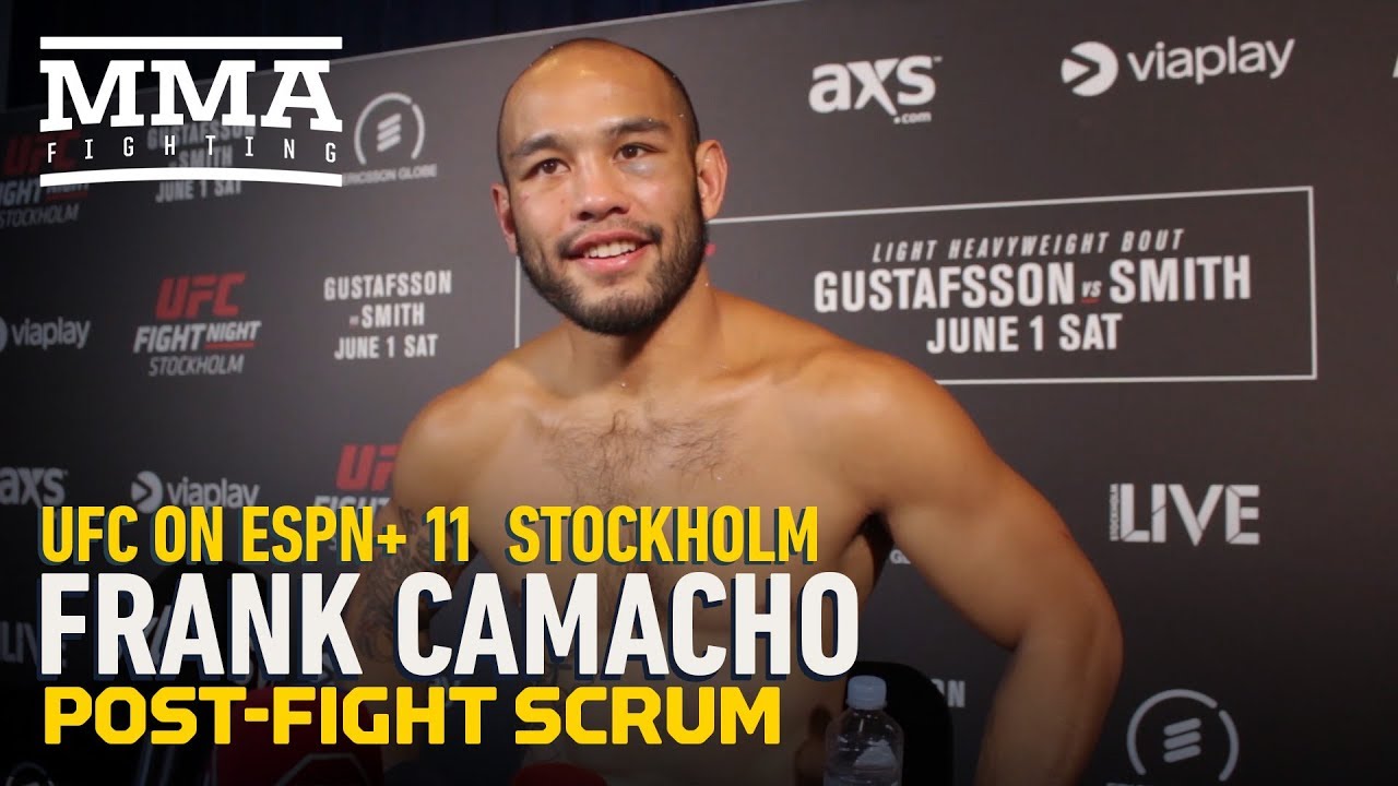 UFC Stockholm: Frank Camacho Says Controlling ‘Island Warrior ...