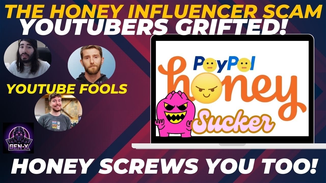 HONEY SCAM EXPOSES CLUELESS INFLUENCERS - YouTube