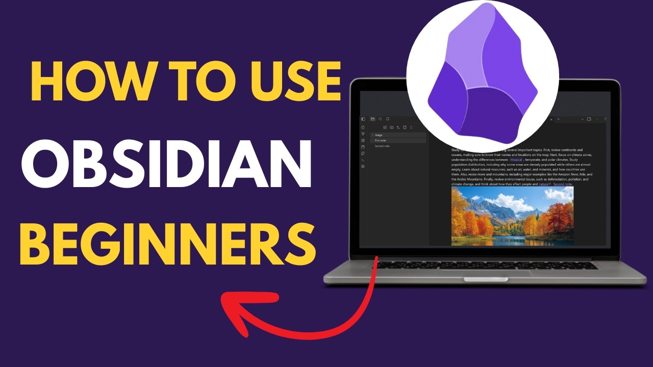 How to Use Obsidian for Beginners - YouTube