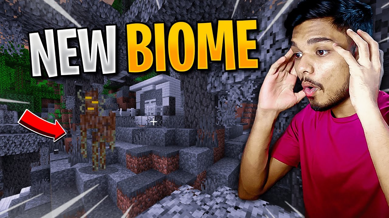 I Tried Minecraft New Biome And Caught The New Mob! - YouTube