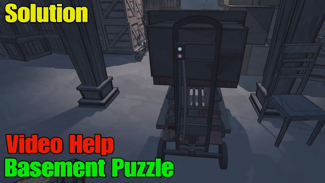Blue Prince ( Video Help ) First Basement Puzzle - YouTube