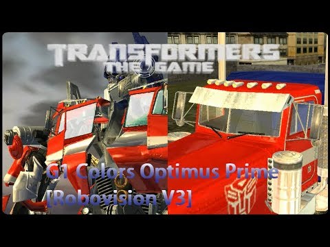 Transformers The Game Mods | G1 Colors Optimus Prime [Robovision V3 ...