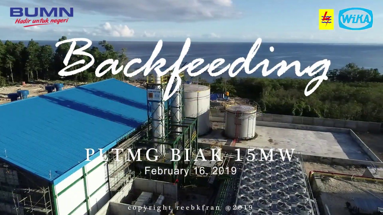 BACKFEEDING PLTMG BIAK 15MW - Februari 16,2019 - YouTube