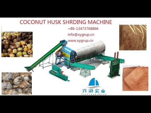 coconut shell crusher - YouTube