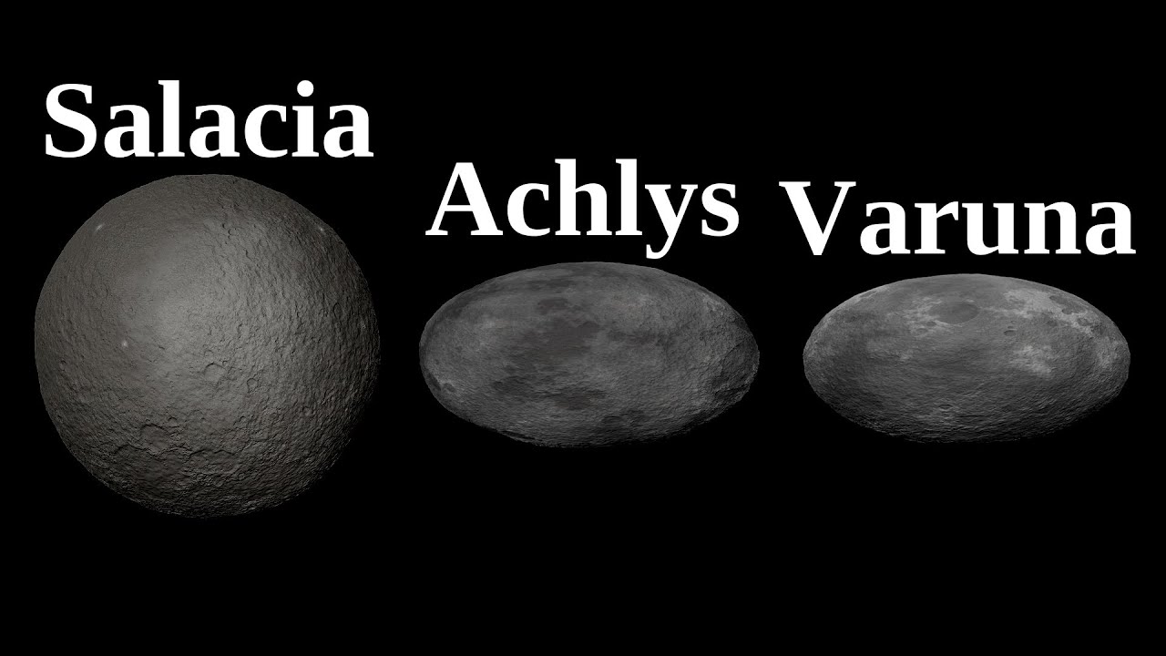 Forgotten Dwarf Planets - Salacia, Achlys, Varuna... - YouTube