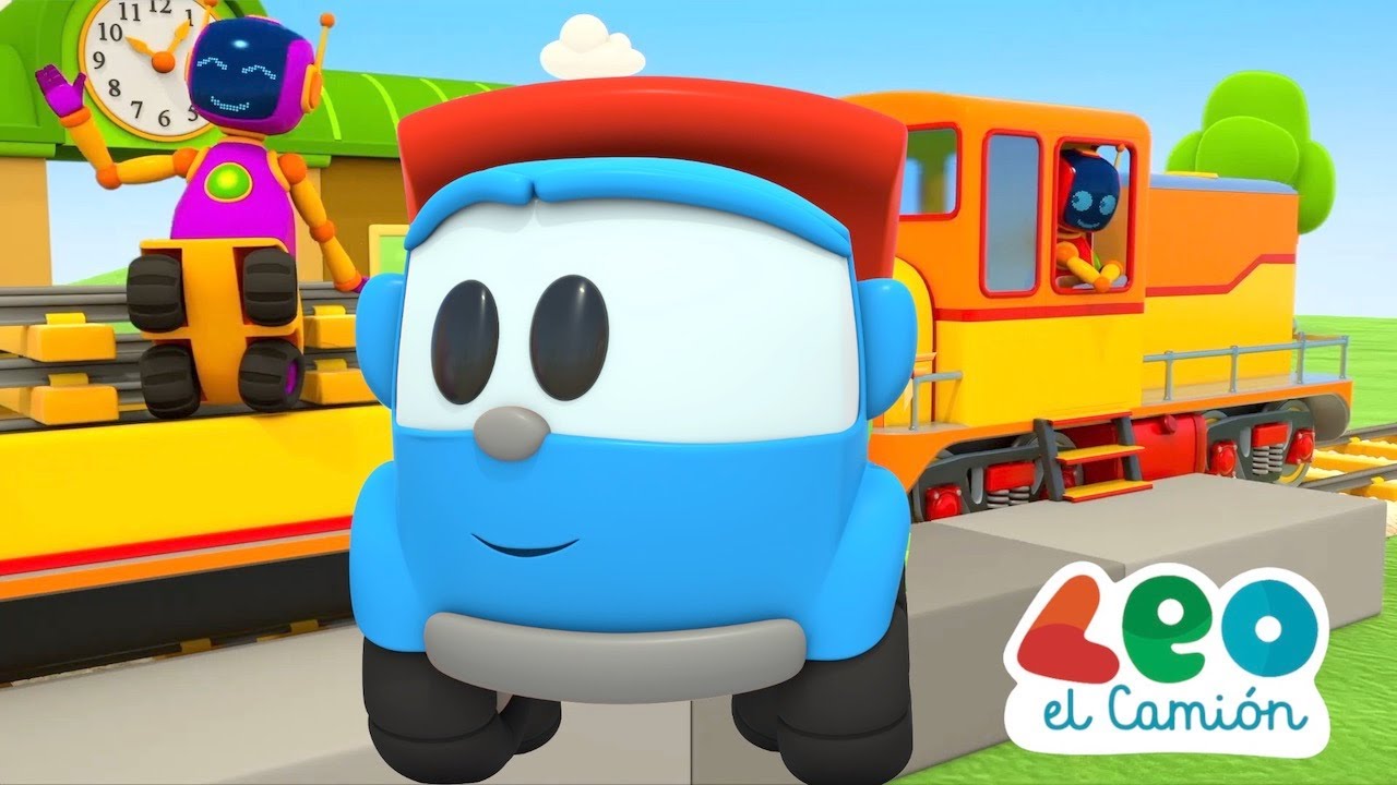 Leo the Truck Español - Trenes para niños - 20 Minutos de Diversión ...