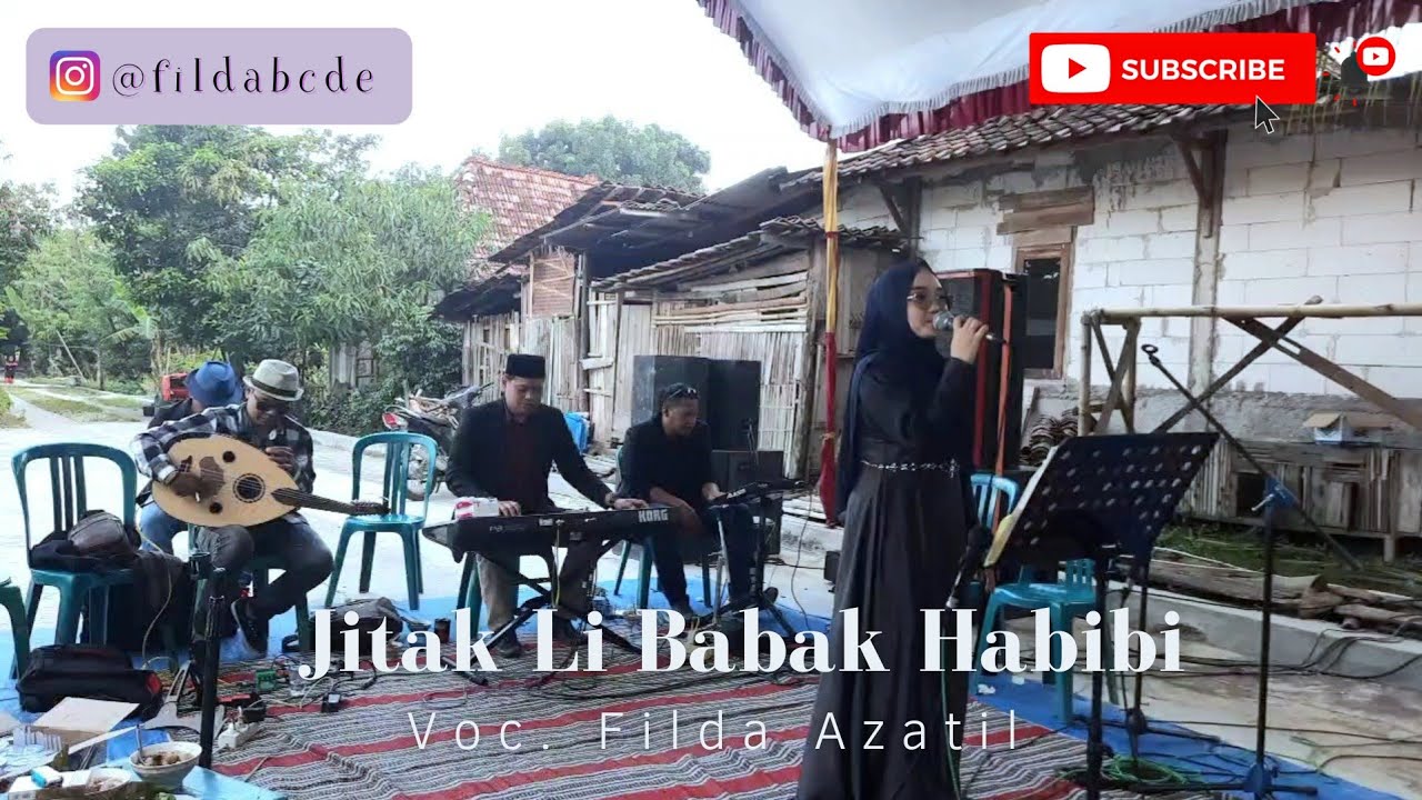 JITAK LI BABAK HABIBI (جيتك لباباك حبيبي) - Cover by Filda Azatil ...
