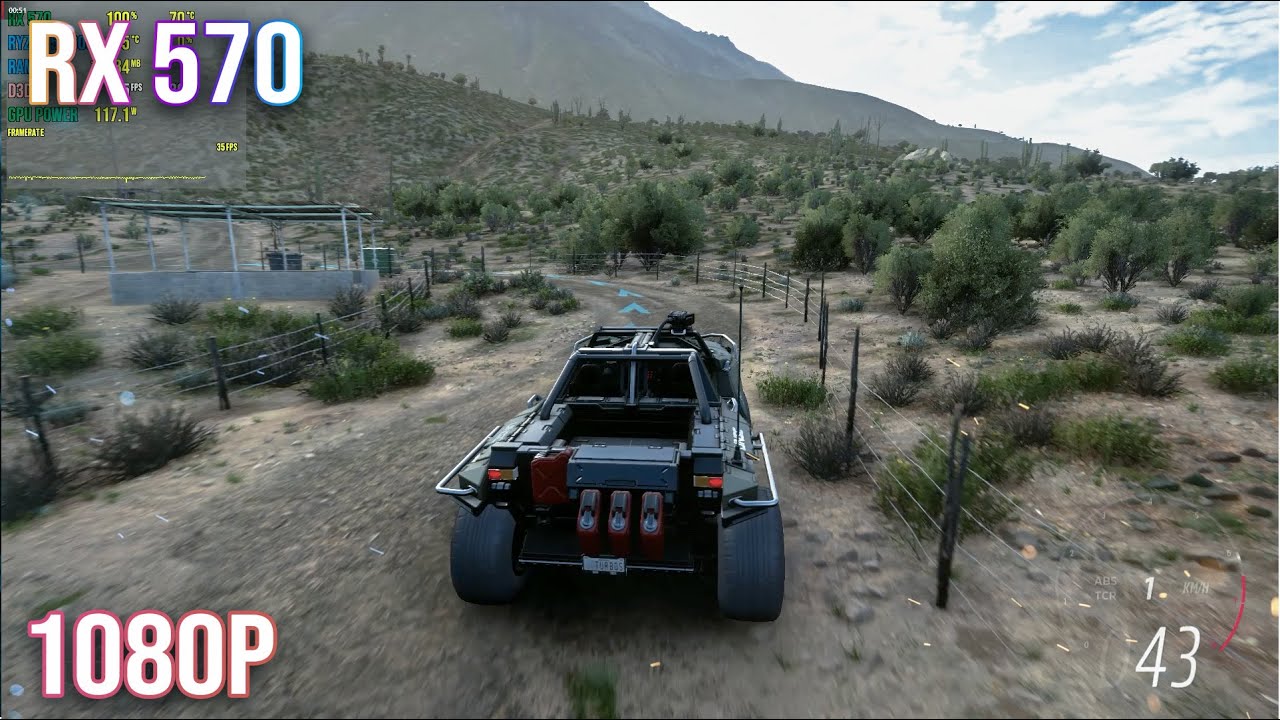 Forza Horizon 5 - Ultra Settings | RX 570 [1080p] - YouTube