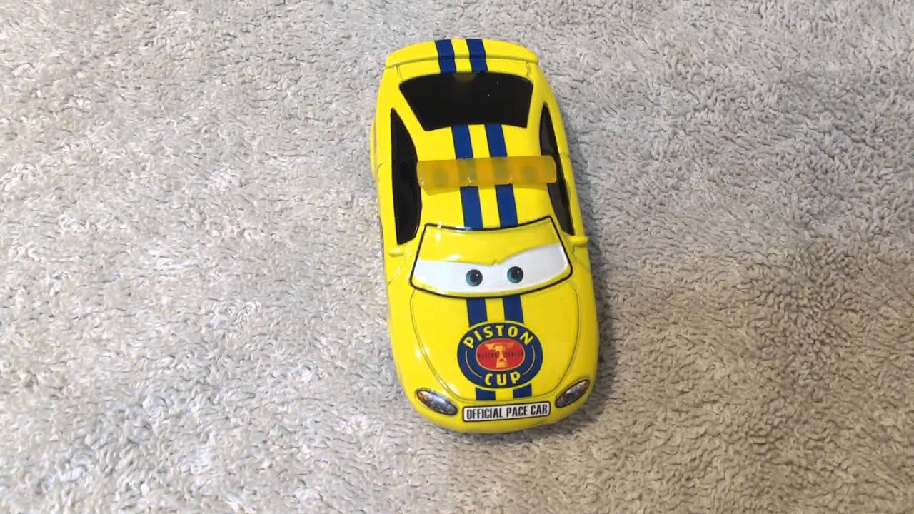 Charlie Checker Diecast Toy from Disney Pixar Cars - Official Pace Car ...