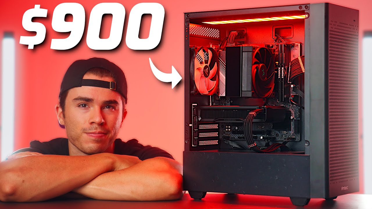 The BEST 👑 $900 Budget Gaming PC ⚡ Build Guide 2023 - YouTube