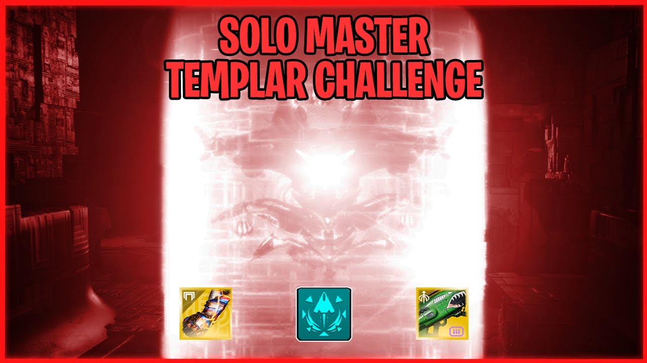 Solo MASTER Templar Challenge (No Infinite Cleanse) - YouTube