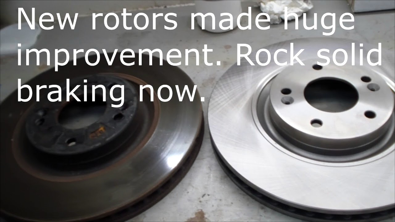 Hyundai Azera Brake Rotor and Pad Replacment Instructions - YouTube