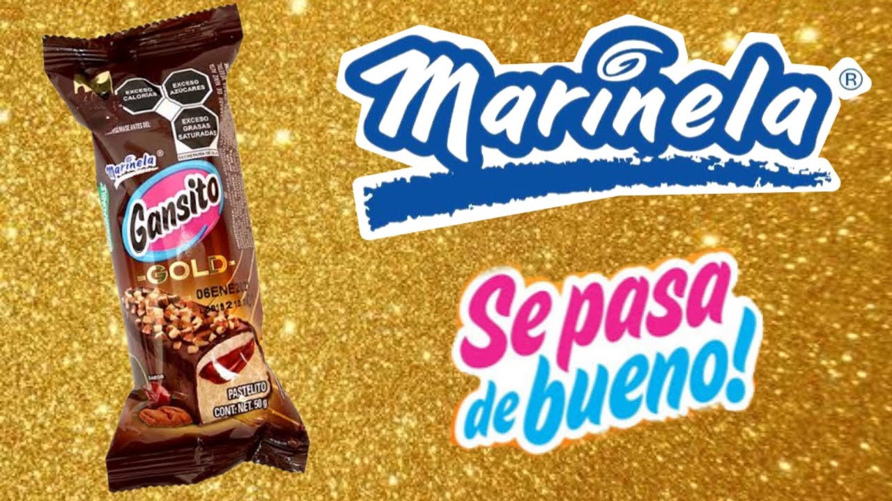 Probando Gansito Gold de Marinela - YouTube