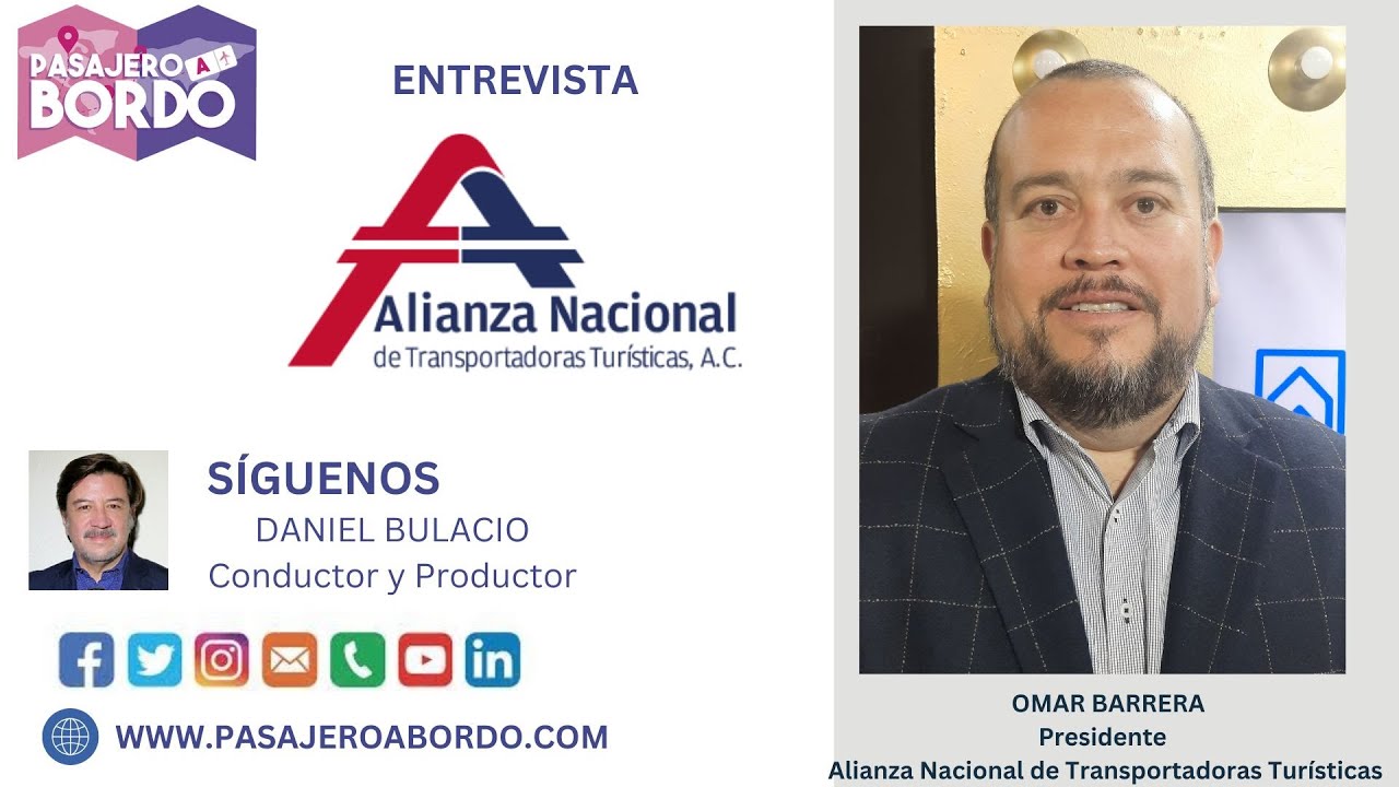 PASAJERO A BORDO || OMAR BARRERA - Presidente de ANTT - YouTube