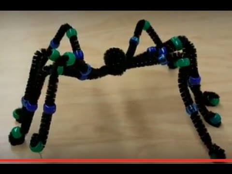 Pipe Cleaner Spider - YouTube