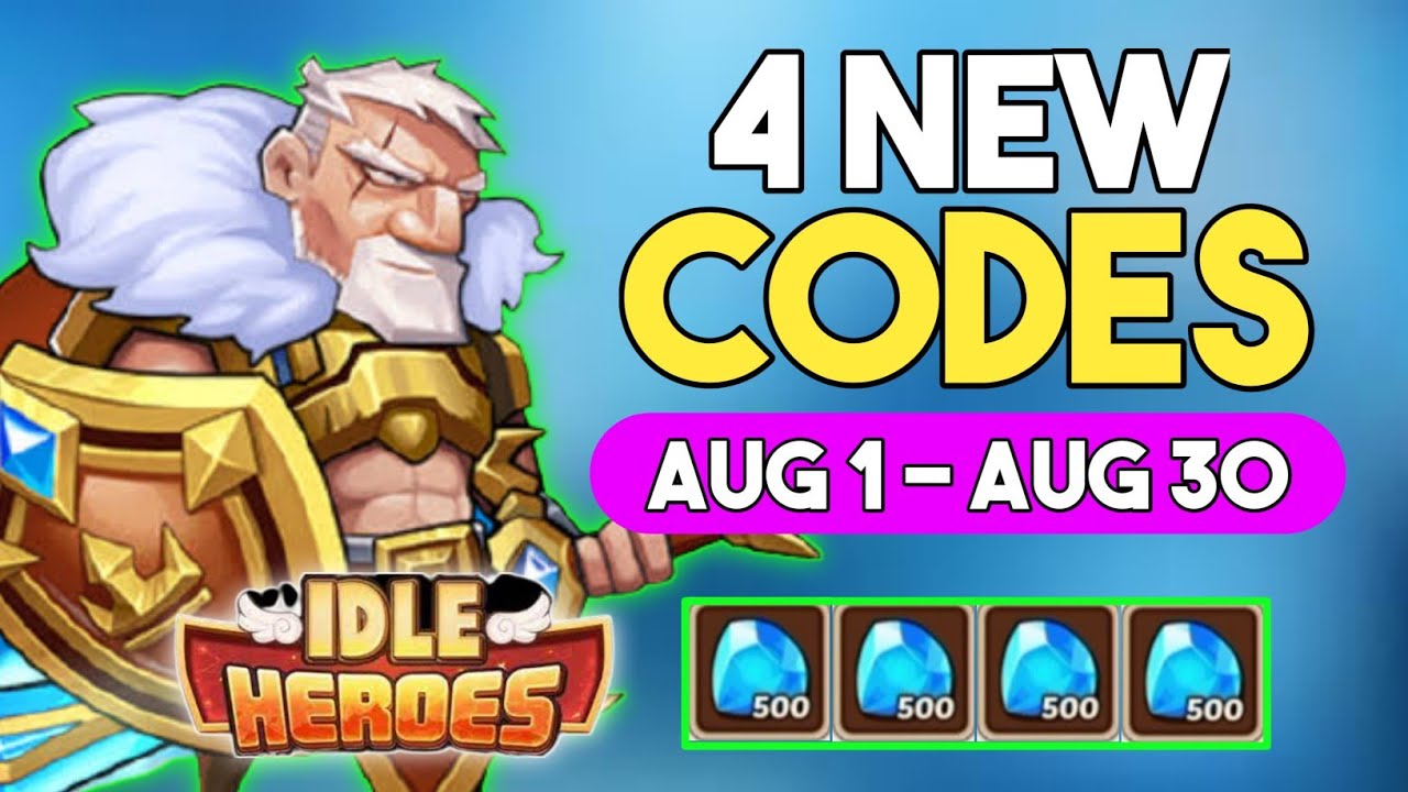 4 NEW IDLE HEROES REDEEM CODES 2021 | IDLE HEROES REDEEM CODES | IDLE ...