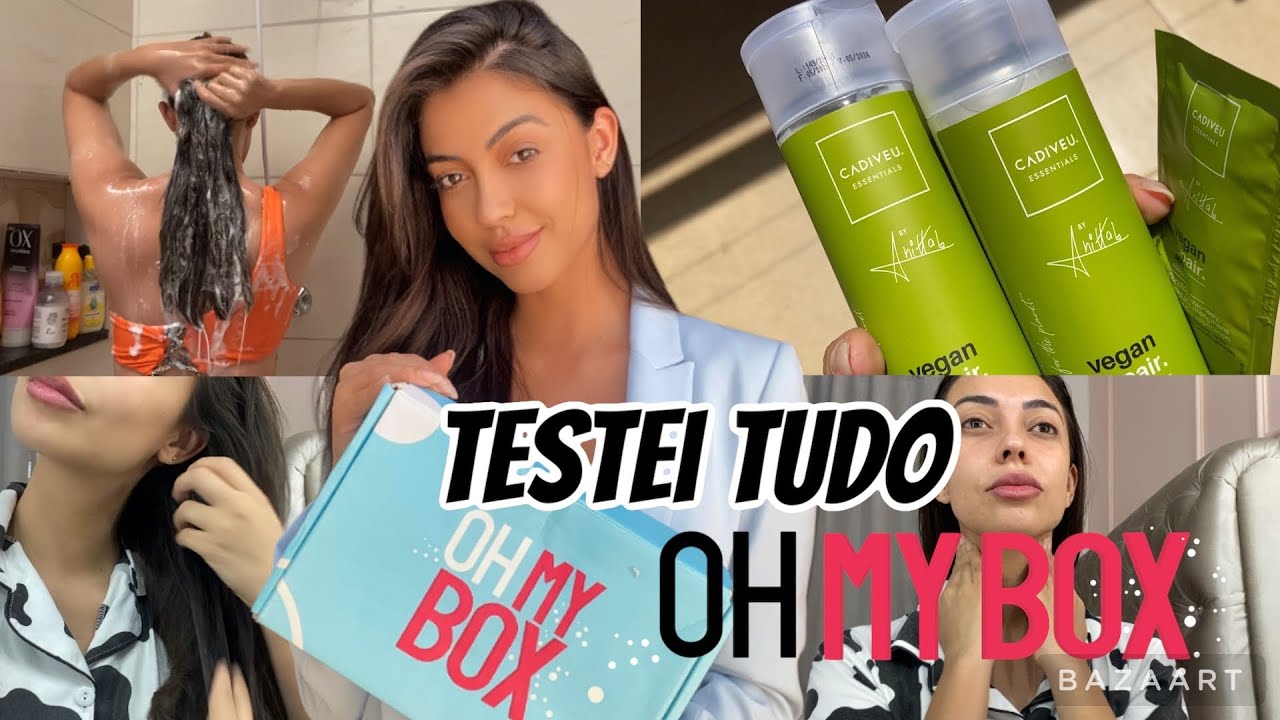Autocuidado com a caixa de assinatura OH MY BOX/ sera que vale pena ??? Produtos são bons ou não ...