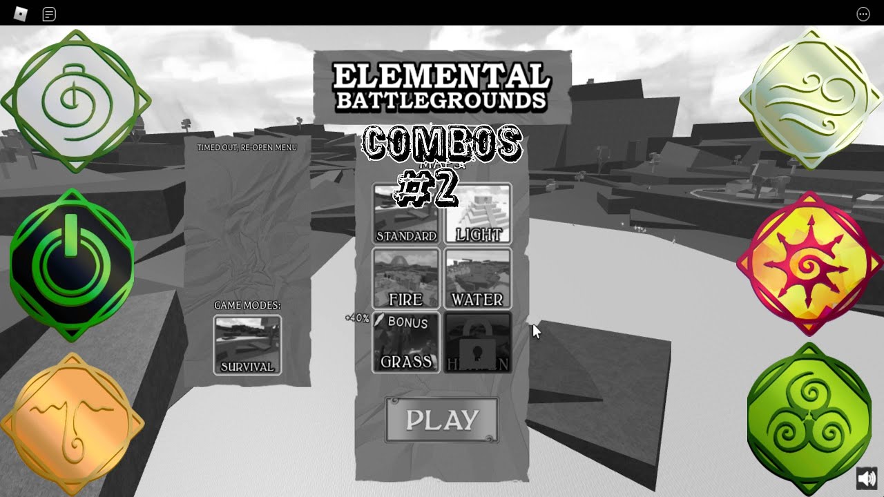 3 One-Shot Combos #2 | Roblox Elemental Battlegrounds - YouTube