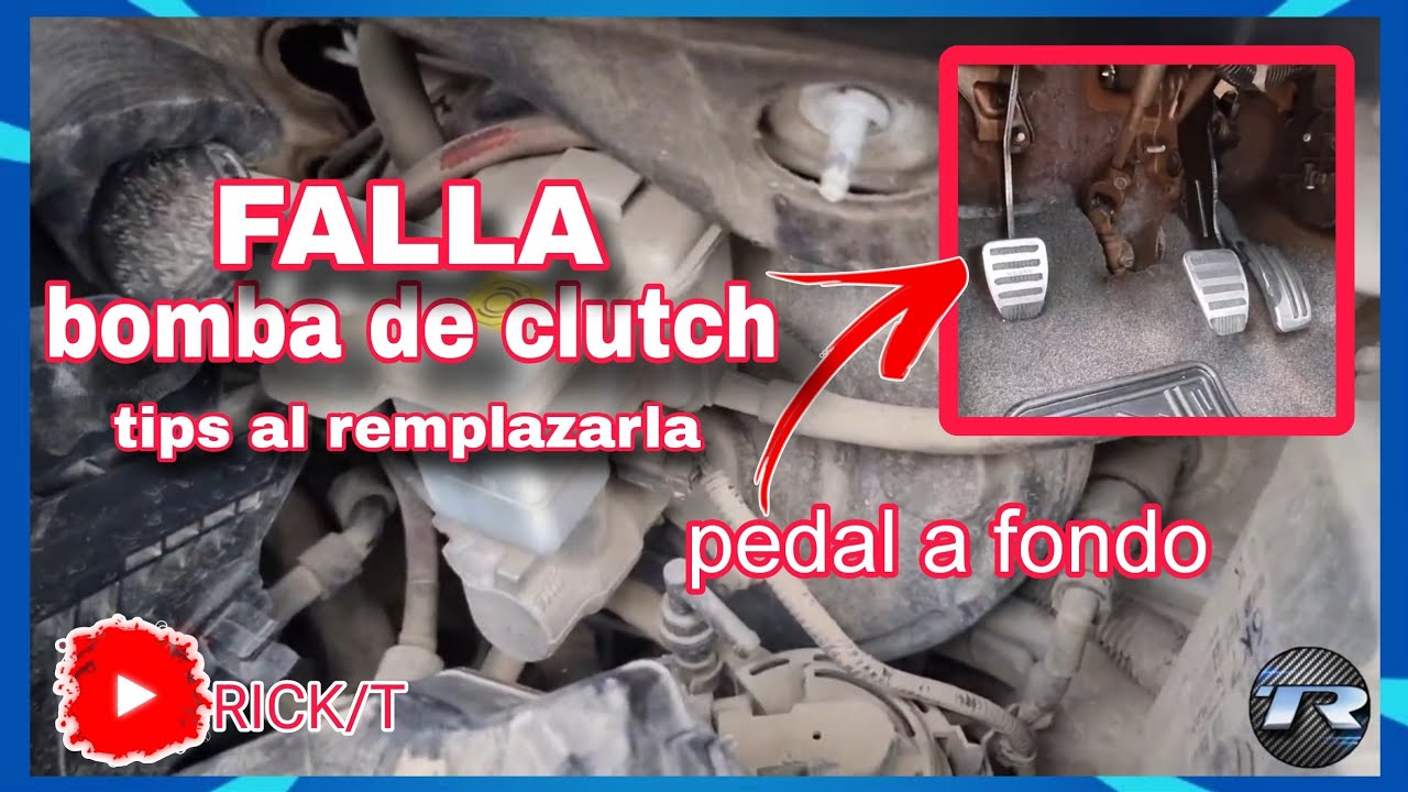Como CAMBIAR BOMBA CLUTCH 😱/NISSAN VERSA -MARCH - YouTube