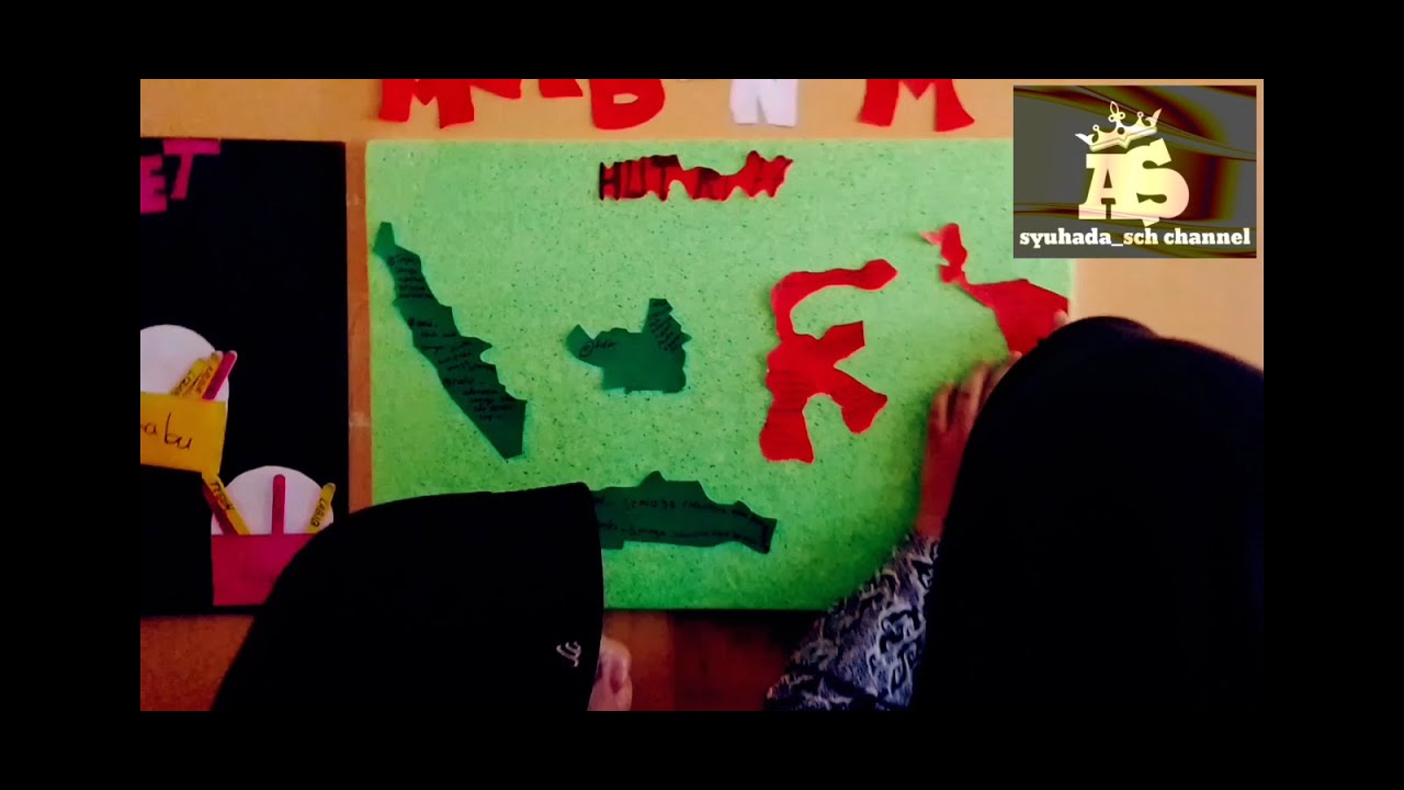 Membuat Mading kelas || HUT RI 77 - YouTube