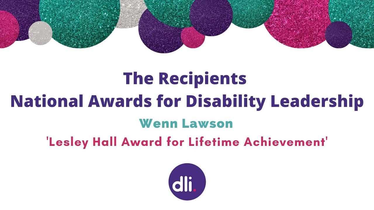The Recipients: Dr Wenn Lawson. The Lesley Hall Award for Lifetime ...