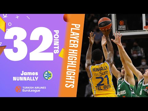 James Nunnally career-night! | Player Highligths | Turkish Airlines EuroLeague