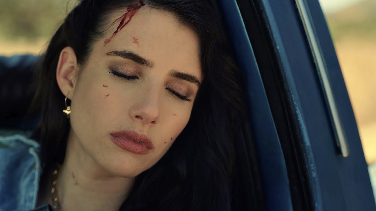 Emma Roberts | AHS 1984 Dragging Scene [1080p] - YouTube