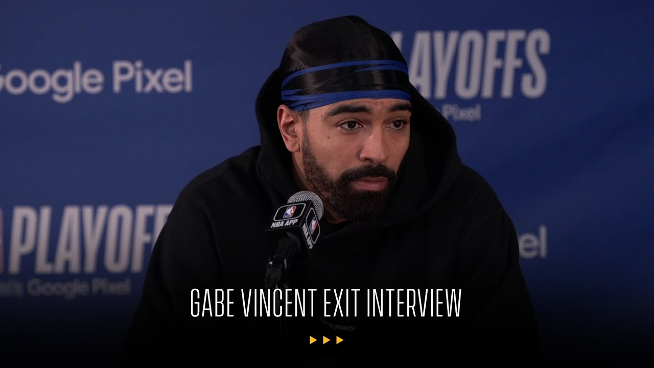Gabe Vincent | 2023-24 Lakers Exit Interviews - YouTube