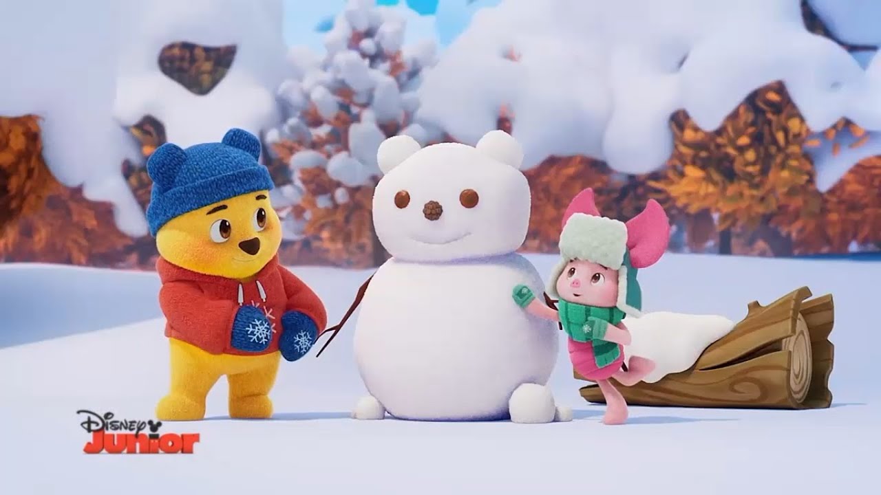 Playdate With Winnie The Pooh - Piglet and the Snow Bear EXCLUSIVE CLIP - YouTube