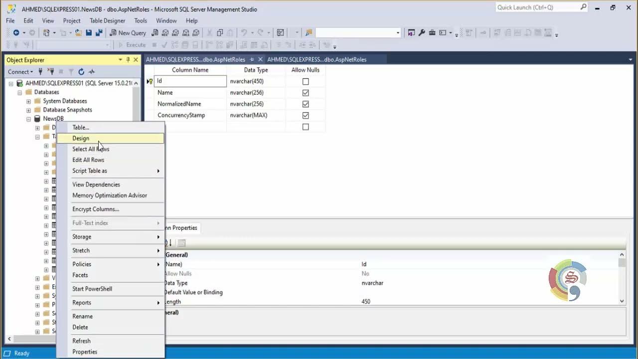 24 (Arabic) Introduction to Roles (Identity In ASP Net Core Blazor WA) - YouTube