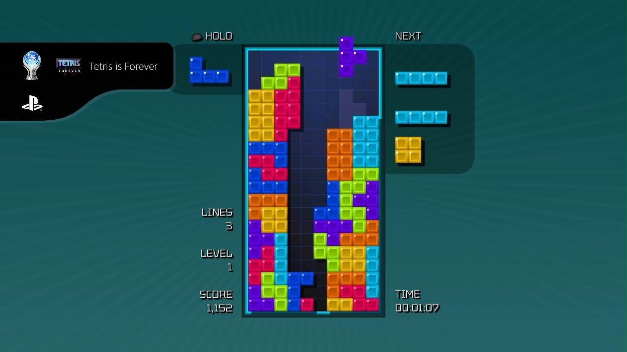 Tetris Forever - Platinum Trophy (PS4) - YouTube