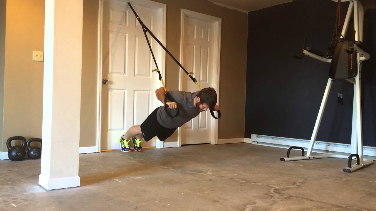 Joshua Reed: TRX Suspension System Push-Ups - YouTube