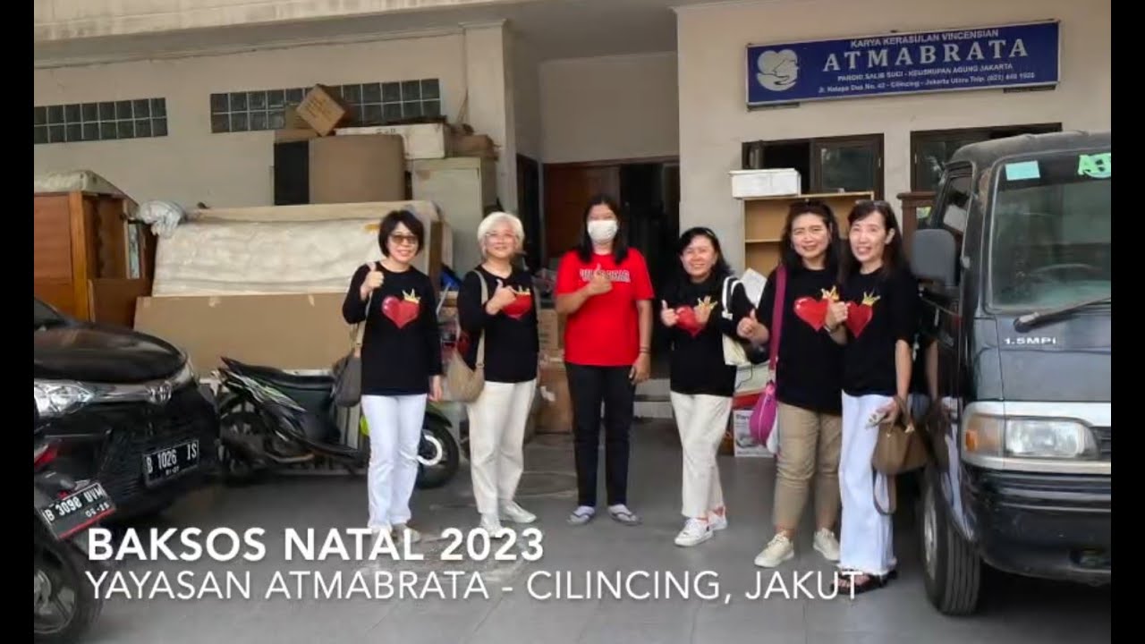 BAKSOS NATAL 2023 : Kegiatan Baksos Natal Perayaan Natal PW Ladies di ATMABRATA JKT - YouTube