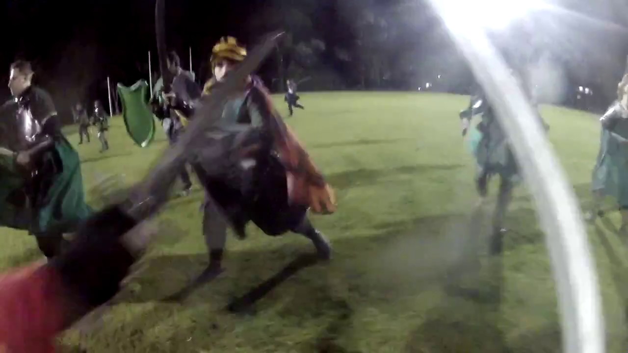 LARP battle - Dual wielding - YouTube