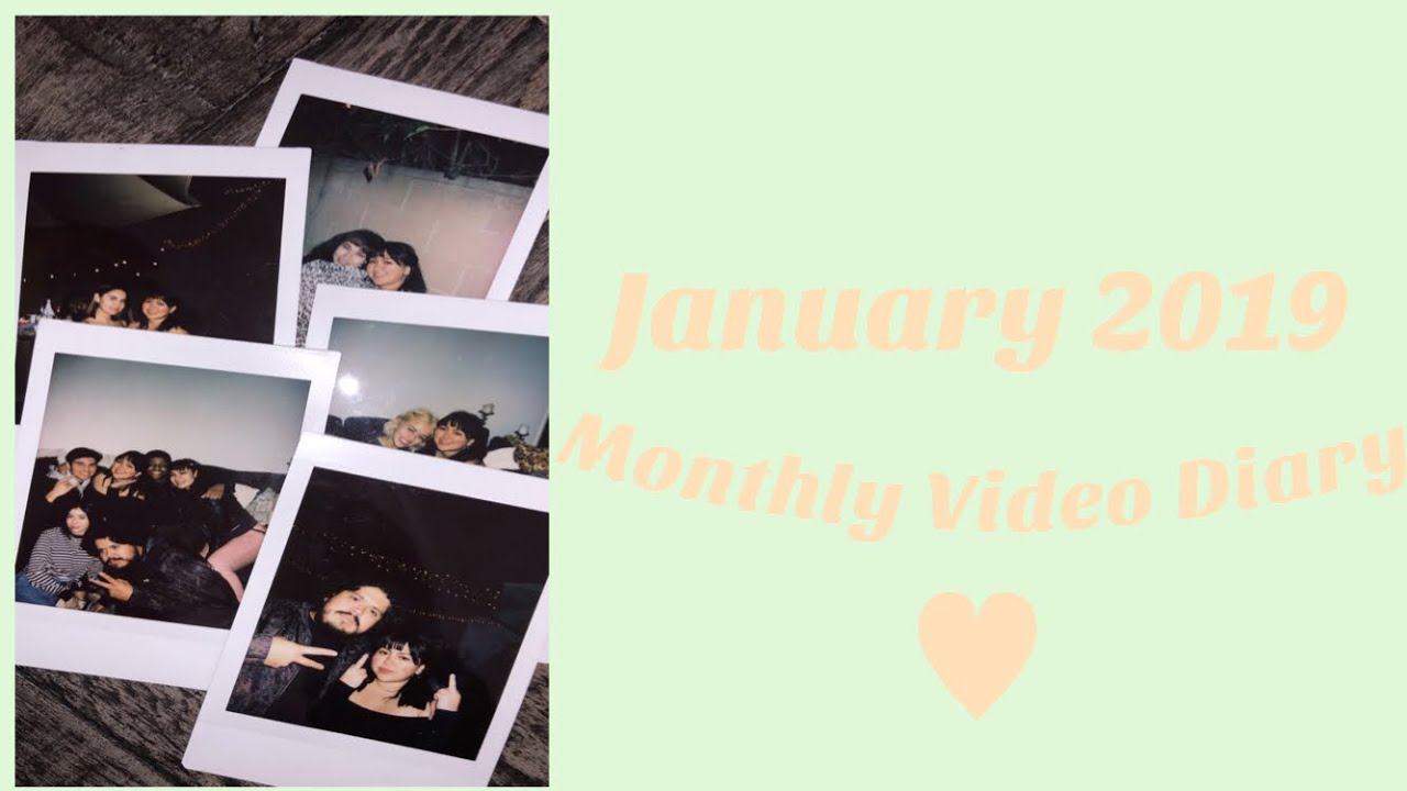 My January , Monthly Video Diary - YouTube